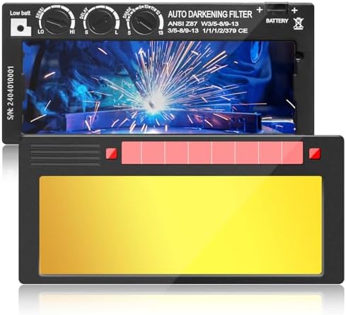 Shade 5-13 | 2x4 Auto Darkening Welding Lens | True Color Technology ...