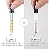 Amazon.com: 4 Pack, 1 mL Glass Eye Dropper with Measurement - Long ...