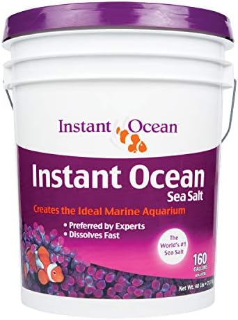 Amazon.com : Instant Ocean Sea Salt for Marine Aquariums, Nitrate ...