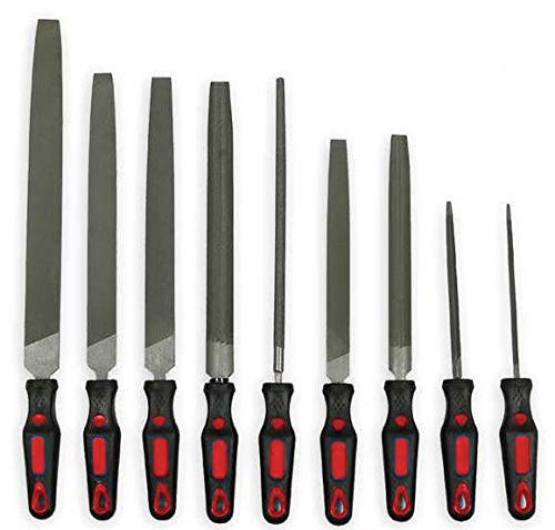 Bigfoot Ergonomic Industrial File Set 9 Piece with Handles in Canvas ...