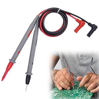 Multimeter Leads 1 Pair Multimeter Test Leads 1M, Cat III 1000V / 10A ...