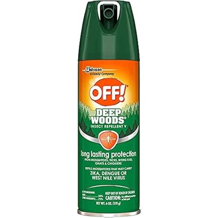 Amazon.com: OFF! Deep Woods Insect Repellant Spray, 6 Ounce (Pack of 12 ...