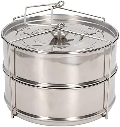 Stainless Steel 2 Tier Steamer, Stackable Insert Steamer Pot Steamer ...