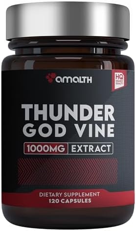 Amazon.com: AMALTH Thunder God Vine Root Extract 120 Capsules : Health ...