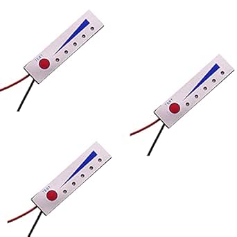 Amazon.com: 3PCS 1S Li-Ion Battery Percentage Indicator Board Battery ...