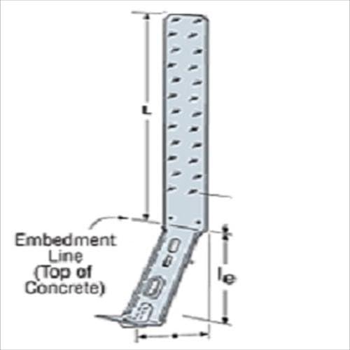 Amazon.com: 10 Pack Simpson Strong Tie LSTHD8 18-5/8" and 8" Strap Tie ...