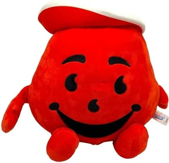 Kool Aid Man Plush Collectible – Soft Decorative Figure, 13.5", Fun ...
