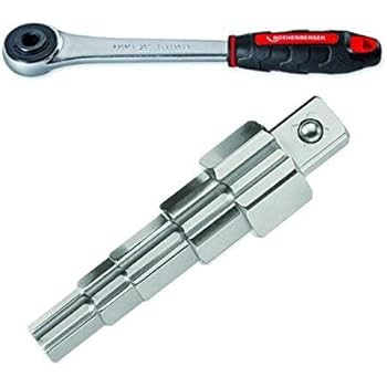 Rothenberger 73297 Uni-Spanner Set with Ratchet Handle: Amazon.co.uk ...