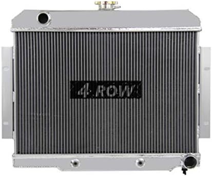 Amazon.com: Primecooling 62MM 4 Row Core Aluminum Radiator for 1972 ...