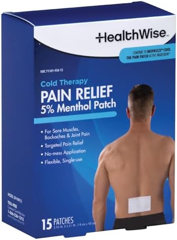 Amazon.com: HealthWise Targeted Pain Relief Medicated Patch | Back and ...