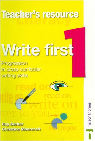 Write First (Book 1): Ray Barker: 9780748761555: Amazon.com: Books