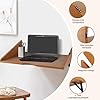 Amazon.com: Oakrain Wall Desks for Small Space, Wall Mounted Folding ...
