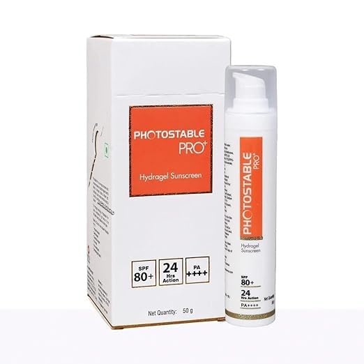 Photostable Pro+ Spf 80+ Hydragel Sunscreen - Pack of 50g Cream ...