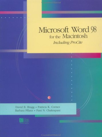 Microsoft Word 98 for the Mac: Bragg, David: 9780072306286: Amazon.com ...