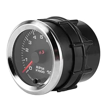 Amazon.com: 52 Mm/2 Inch Universal 7-color Tachometer Tachometer with ...