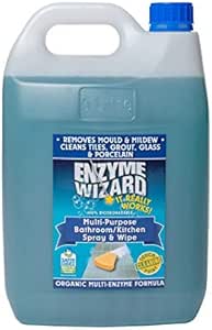 Enzyme Wizard Mould & Mildew 5L Cleaner Bathroom/Kitchen Spray Ph ...