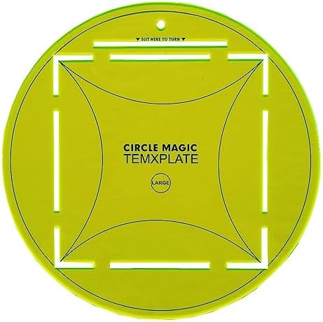 Amazon.com : HONEYSEW Quilting Template Ruler Slotted Rulers Sewing ...