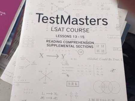 Testmasters LSAT Course (Six books: Lessons 1-4, 6 and 7): Robin Singh ...