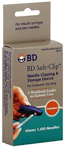 Amazon.com: Safe-Clip Needle Clip Bd, 1 Count : Health & Household
