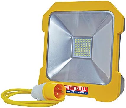 Faithfull FPPSLTL20L LED Task Light Low Voltage 110V 20W. With Power ...