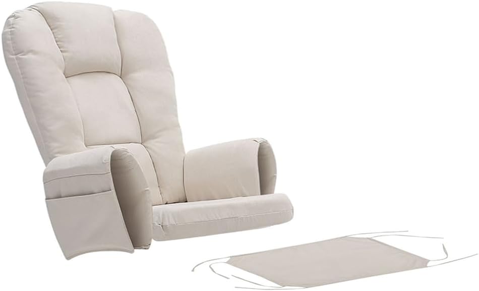 Amazon.com: Tovvre 5Pcs Velvet Glider Rocker Replacement Cushions with ...