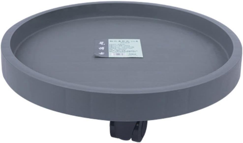Plant Pot Wheels,Large Round Plastic Plant Pot Trolley with Heavy Duty ...