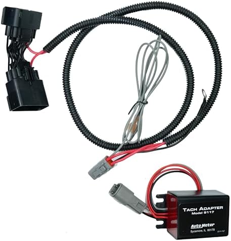Amazon.com: AUTO METER 9125 Ford Plug & Play Harness & TACH Adapter ...