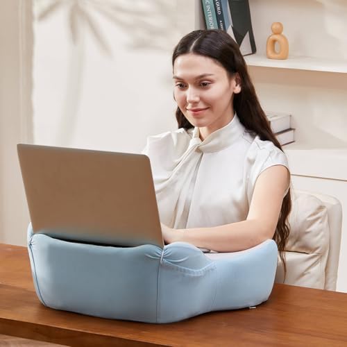 Amazon.com: cooloo8 Reading Lap Pillow, Lap Desk Pillow for Bed, Laptop ...