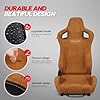 Amazon.com: PEXMOR 2 Pcs Reclinable Universal Racing Bucket Seats w ...