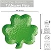 Amazon.com | UP UPware Shamrock Shaped Melamine Serving Plate, St ...
