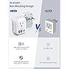 Amazon.com: ELEGRP European Travel Plug Adapter, US to Europe Plug ...