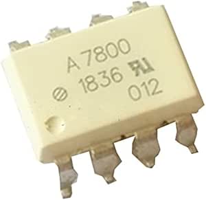 1 pieza A7800 HCPL-7800 en línea optoacoplador DIP8 Acoplador de ...