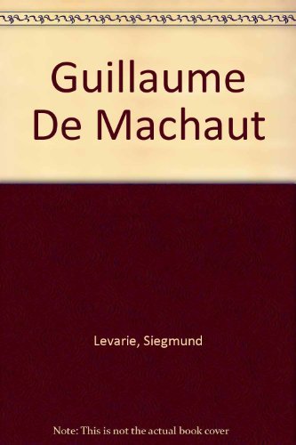 GUILLAUME DE MACHAUT. Great Religious Composers Series, edited by John ...