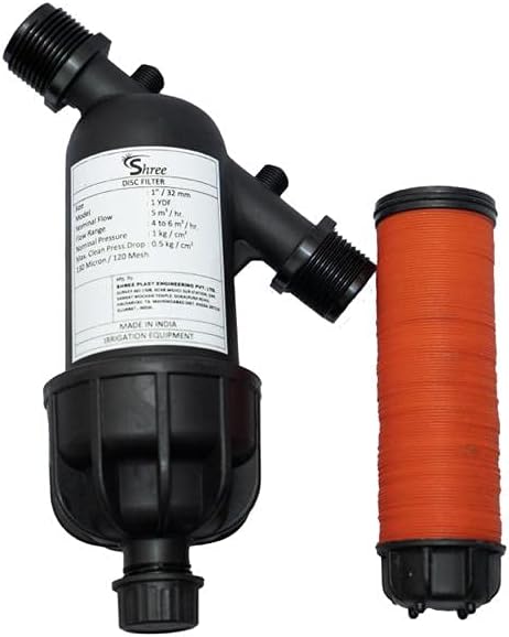 Shree 1 inch [32mm] ISI MARK/Y type disc filter/water filter/drip ...