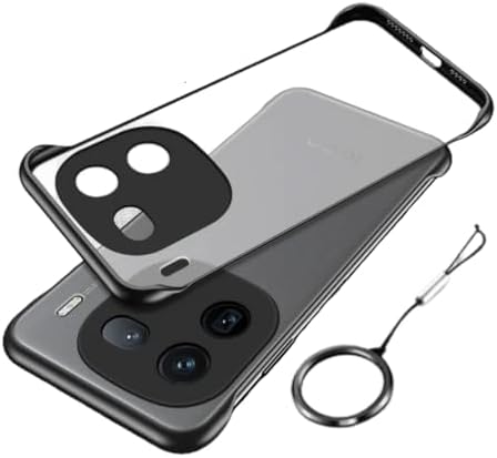 REALCASE iQOO 12 5G Back Cover Case | Stylish Frameless Matte Hard Skin ...