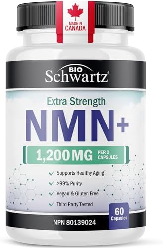 NMN Supplement 1200mg | Extra Strength | NAD+ Precursor for Healthy ...
