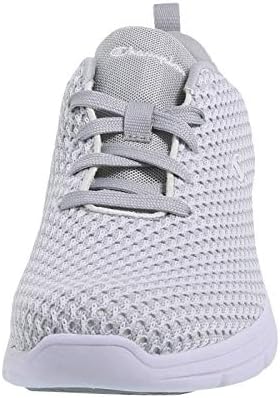 Amazon.com | Champion White Grey Women's Apollo Runner 9 Regular | Road ...