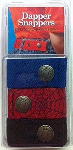 Amazon.com : Dapper Snapper Baby & Toddler Adjustable Belt 3 Pack ...