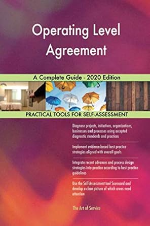 Buy Operating Level Agreement A Complete Guide - 2020 Edition Book ...