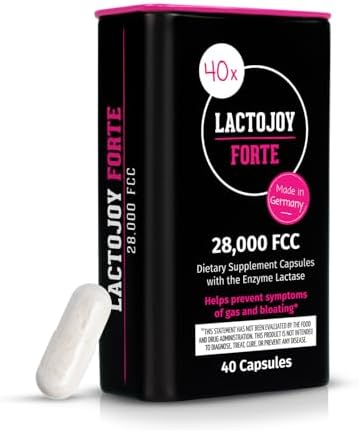 Amazon.com: LactoJoy Forte 28,000 FCC – Lactase Capsules with 6h Depot ...