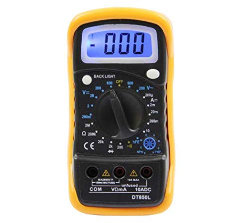 LCD Screen DT830L/DT850L Digital Multimeter AC/DC Voltage Current ...