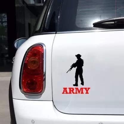 ARWY Army car Sticker for car Back Sticker for Army Logo Standard Size ...