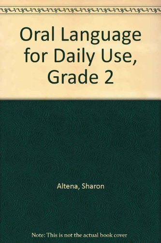 Amazon.com: Oral Language for Daily Use, Grade 2: 9780880129565: Carson ...