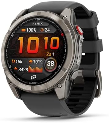 Garmin fenix 8 Pro - 51mm - LTE Premium multisport GPS Smartwatch ...