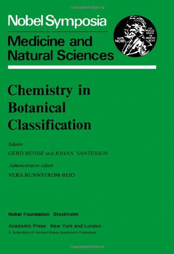 Amazon.com: Chemistry in botanical classification;: Proceedings of the ...