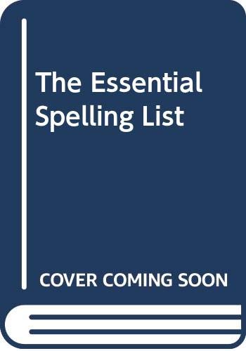 The Essential Spelling List : Schonell, Fred J.: Amazon.in: Books