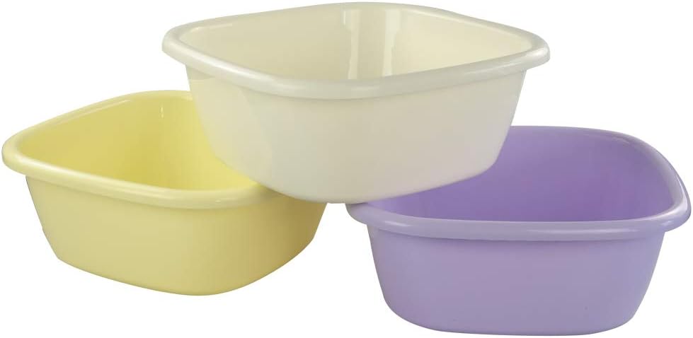 Eudokky Bacinella Quadrata Set di 3, Bacinella Piccola Plastica ...
