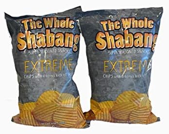 Amazon.com: The Whole Shabang Potato Chips - (1) - 6 oz. Bag : Grocery ...