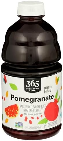 Amazon.com : 365 by Whole Foods Market, Juice Pomegranate, 32 Fl Oz ...