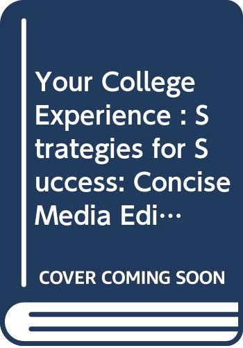 Your College Experience : Strategies for Success: Concise Media Edition : Amazon.in: Books